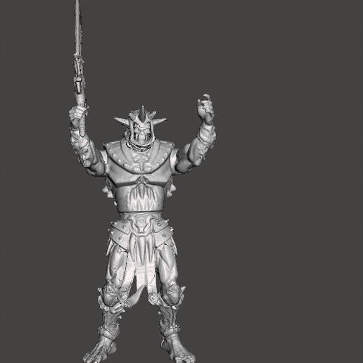 🎨 SKELETOR MASTERS OF THE UNIVERSE MOTU DOLL .STL .OBJ・ STL File for ・Cults