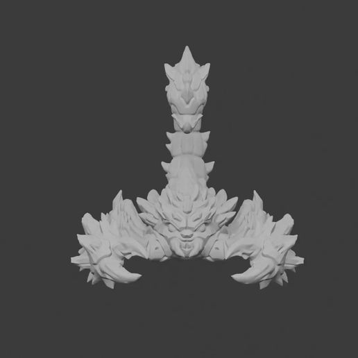🎲 Venomflare, the Burning Sting - Elemental Guardians - 3D Printable ...