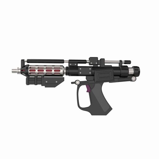 🤖 Cosplay 3D Printable Blaster inspired by B1 Battle Droid E-5 Blaster ...