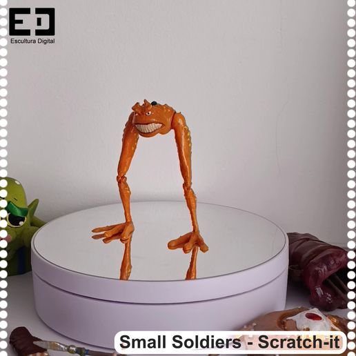 🤏 Scratch-It - Small Soldiers・Archivo STL para Impresión 3D・Cults