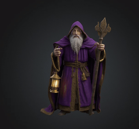 3D file DBX Wizard Stl Obj Glb for 3D Printer 🖨️ ・3D printing template ...