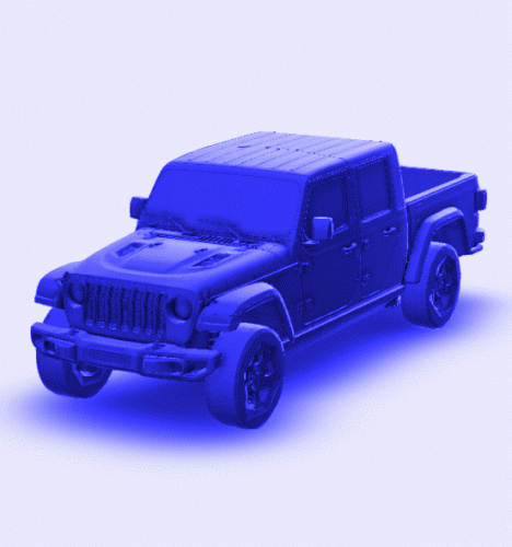 🚗 2020 Jeep Gladiator Rubicon・ 3D File for 3D printing・Cults