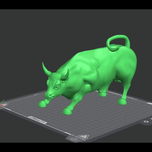 🐂 Bull Bull・ STL File for 3D printing・Cults