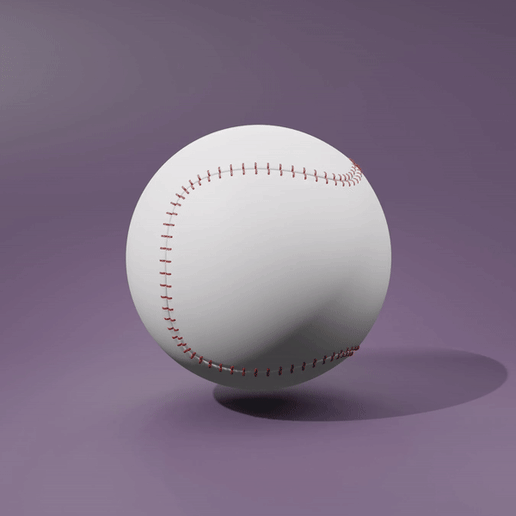 STL file Baseball Key Chain ⚾ ・3D printable model to download・Cults