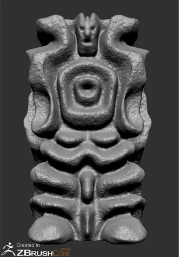 👹 Pillar mimic (hidden)・Free 3D File for ・Cults