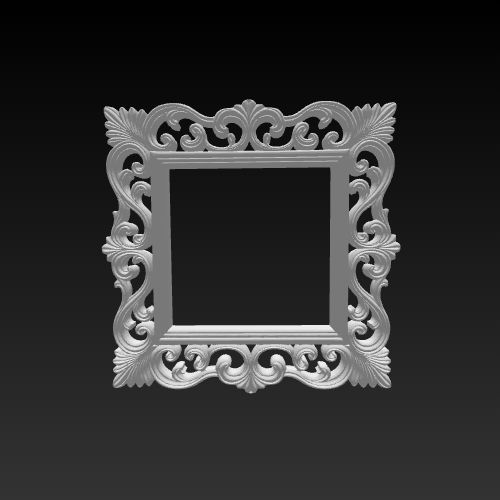 simple baroque frame