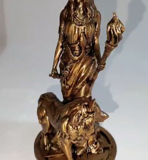 🔮 Hecate – Goddess of Magic, Thresholds, and the Moon・ STL File for 3D ...