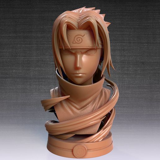 👤 Uchiha Bust | Naruto Fan Art・ STL File for 3D printing・Cults