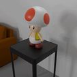 STL file MARIO BROS TOAD - CANDY WAREHOUSE・3D printable model to ...