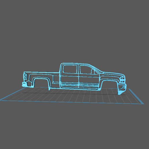 🚙 Chevrolet - Silverado 2500 2015・ STL File for 3D printing・Cults