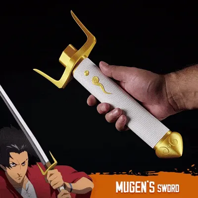 🗡️ Mugen 's Sword - Samurai Champloo・ 3D File for 3D printing・Cults
