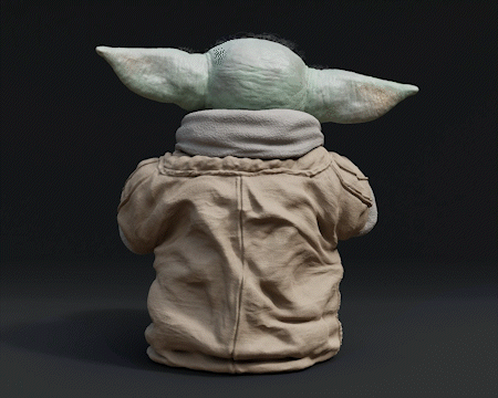 Grogu Figurine - Pose 4 - 3D Print Files・ 3D File for ・Cults