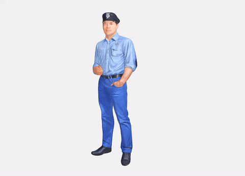 3D file GMA Man Navy Stl Glb for 3D Printer 👨 ・3D printable model to ...