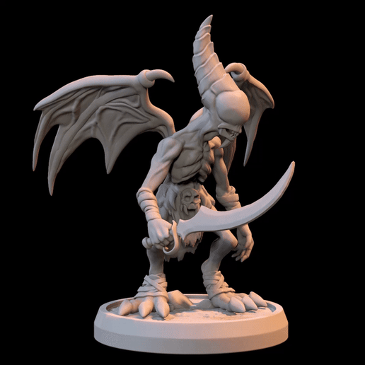 STL file Sulfur Demon 👹 ・Model to download and 3D print・Cults