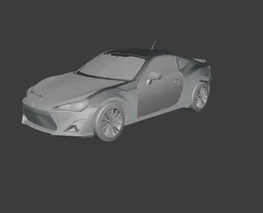 STL file TOYOTA GT86 🚗 ・3D printer design to download・Cults