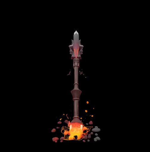 STL file Lava-Forged Battle Axe 🔥 ・3D printable model to download・Cults