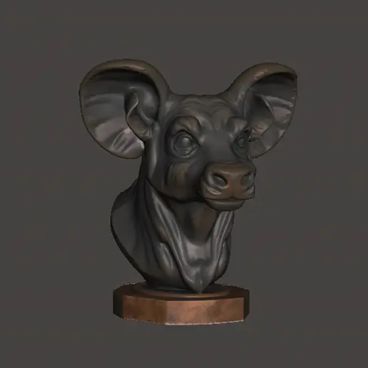 👤 Enigmatic Face Bust Two Interpretations K005 Gift Bust Figure Unique ...