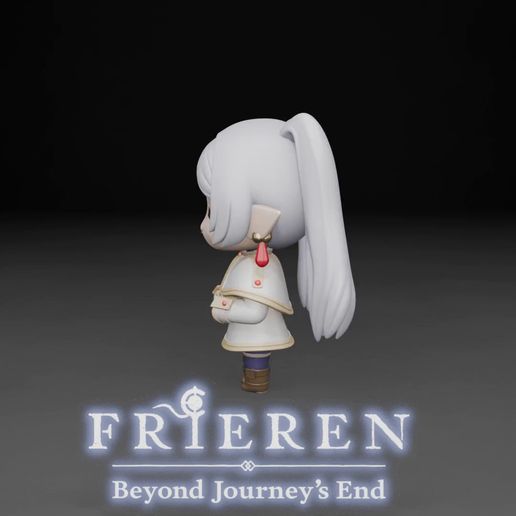 🧝 Frieren Chibi - The Cutest Elf Mage from Beyond Journey's End ...
