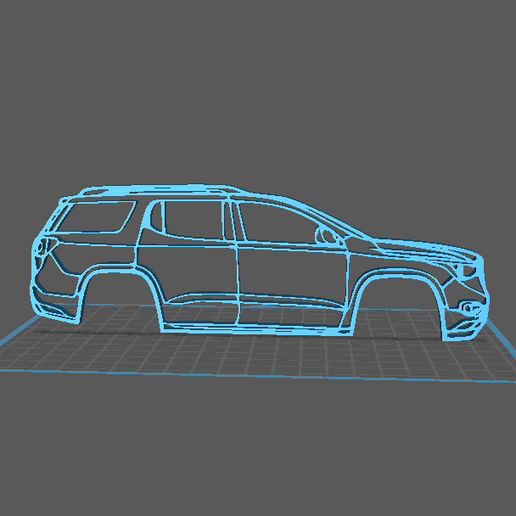 👪 GMC - Acadia 2017・ STL File for 3D printing・Cults