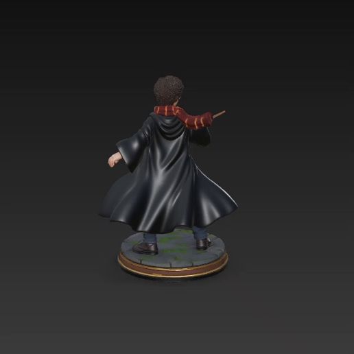 🪄 Harry Potter Wizard Duel Statue – Highly Detailed 3D Printable Figure ...