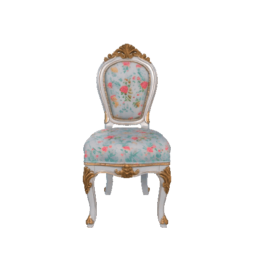 🪑 French Rococo Style Chair – Ornamental Vintage Elegance・Free STL File ...