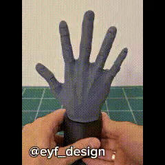 👌 Middle finger fidget toy・ 3D File for 3D printing・Cults