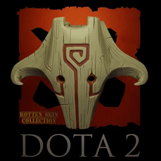 STL file DOTA 2 JUGGERNAUT MASK 🪖 ・Template to download and 3D print・Cults