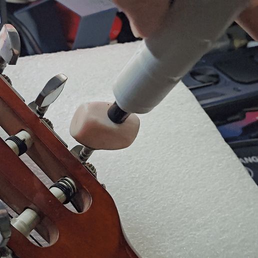 🎸 GUITAR STRING WINDER SCREWDRIVER・Free STL File for 3D printing・Cults