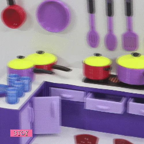 🔪 Modular Kitchen Set・ 3D File for 3D printing・Cults