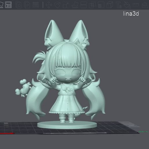 👧 sameko saba・ STL File for 3D printing・Cults