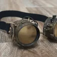 👓 Steampunk glasses・ STL File for 3D printing・Cults