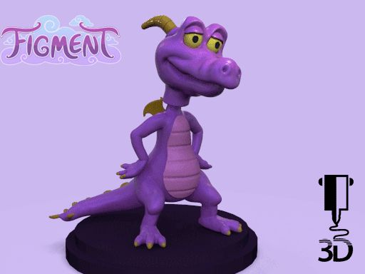 🐉 Figment・ STL File for ・Cults
