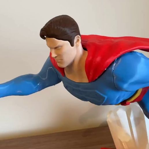 🦸‍♂️ SUPERMAN・ STL File for 3D printing・Cults