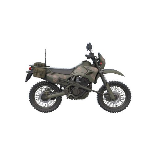 🪖 Military Tactical Motorcycle・ STL File for 3D printing・Cults