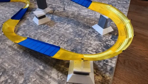 🧸 Modular 180 Fat Track Turn・ STL File for 3D printing・Cults