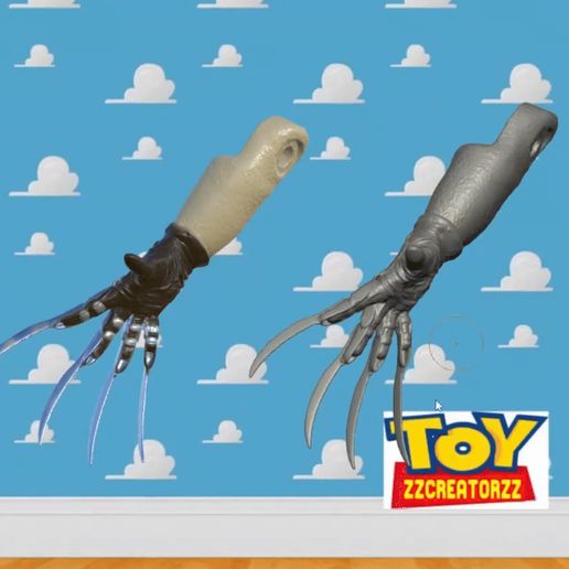 🎨 claw fredy body type b・ OBJ File for 3D printing・Cults