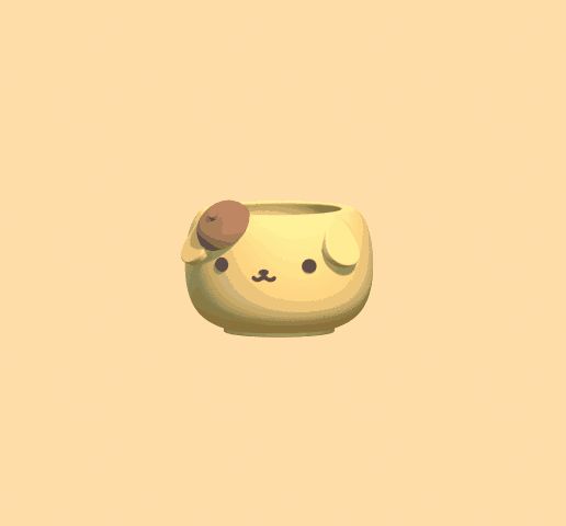 📦 Pompompurin sanrio box・ STL File for 3D printing・Cults