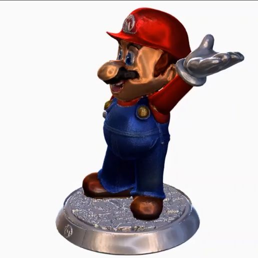 🗿 Super mario for 3D printing・ 3D File for 3D printing and CNC ...