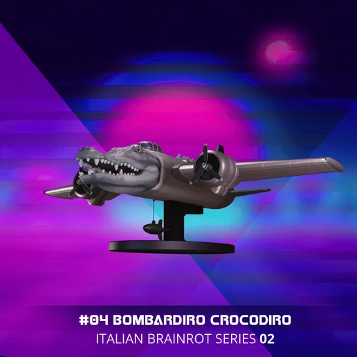 🤌 Italian Brainrot Series ~ Set 02・ 3D File for 3D printing・Cults