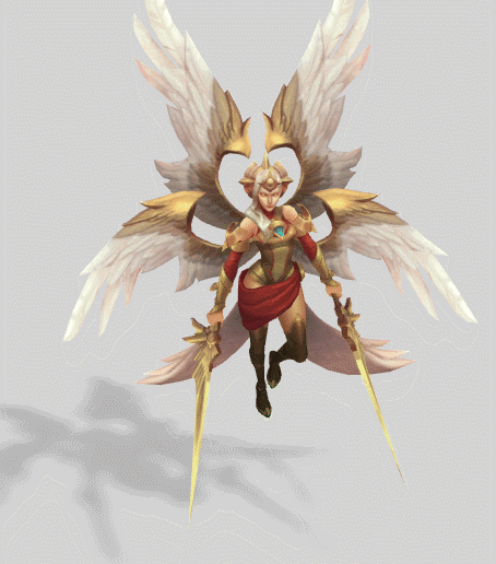 STL file Transcended Kayle League of Legends 3D print model 🎲 ・3D print ...