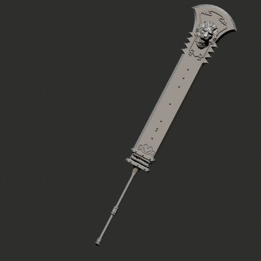 Файл STL BeastLord - Nier life size Prop Weapon 🔫 ・3D-печатная модель ...