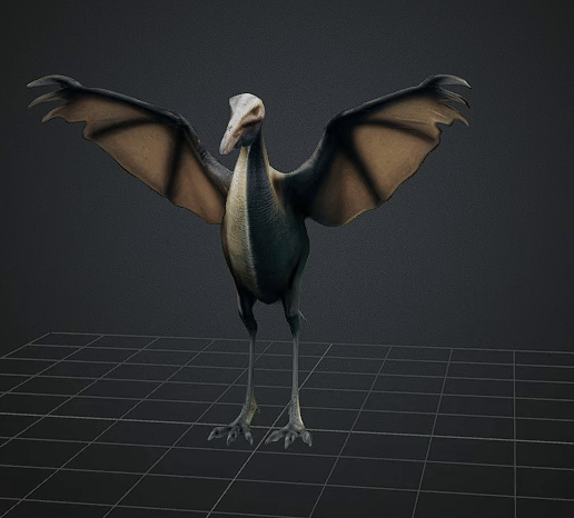 🦖 DBX Pterodactylus Stl Obj Glb para impresión 3D・Archivo 3D para ...