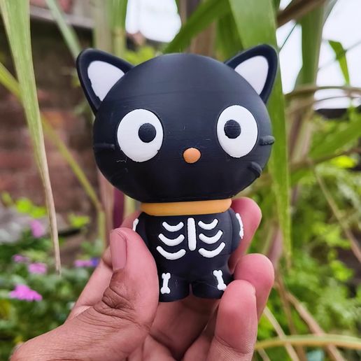 🎃 Halloween Special - Chococat・ 3D File for 3D printing・Cults