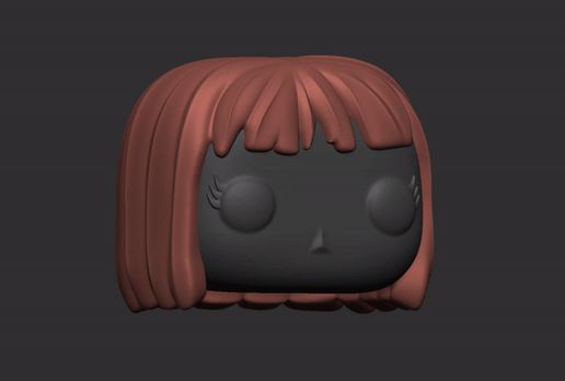 💇 FUNKO HAIR - HAIR 58・ STL File for 3D printing・Cults