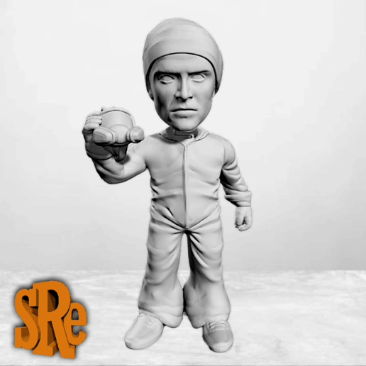🦸 JESSE PINKMAN FIGURE BREAKING BAD 3D PRINTABLE PENDULUM HEAD WITH ...