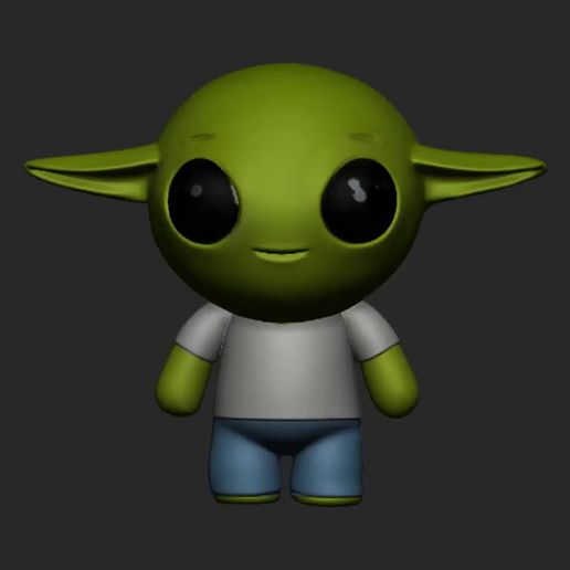 👽 alien・ STL File for 3D printing・Cults