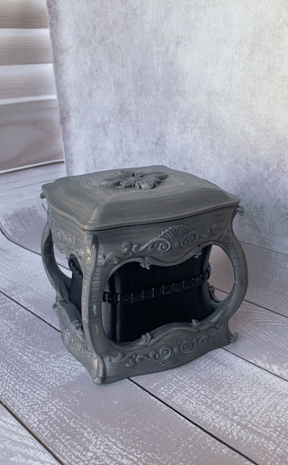 📦 Antique Treasure Box・Free STL File for 3D printing・Cults