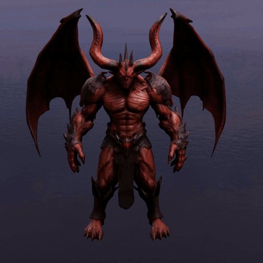 STL file Boss Devil Statue 😈 ・Design to download and 3D print・Cults