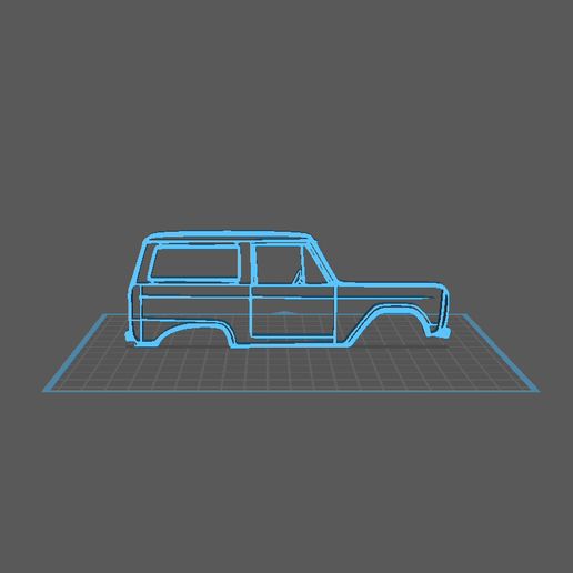 STL file Ford - Bronco 1972 🚙 ・3D printing design to download・Cults