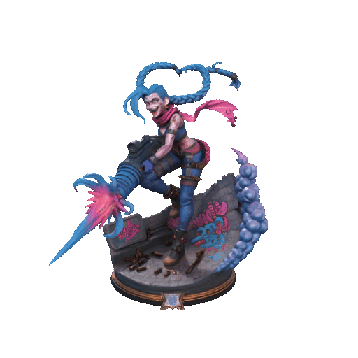 🔫 Jinx - The Loose Cannon (League of Legends)・ STL File for 3D printing ...